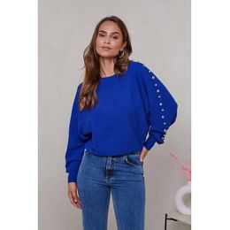 Soft Cashmere Pullover in Blau - 78% | Größe 34/36 | Damen-pullover-cardigans