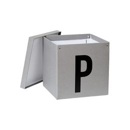 STORE IT! STORE IT Aufbewahrungskiste "P" in Grau - (B)30 x (H)30 x (T)30 cm - 45% | Kisten-koerbe
