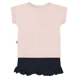 Dirkje 2tlg. Outfit in Rosa/ Schwarz - 50% | Gr&ouml;&szlig;e 80 | Baby-shirts