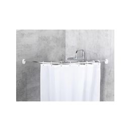 Wenko Duschvorhangstange in Silber - &Oslash; 2,5 cm - 18% | Badezimmer-accessoires