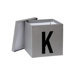 STORE IT! STORE IT Aufbewahrungskiste "K" in Grau - (B)30 x (H)30 x (T)30 cm - 32% | Kisten-koerbe
