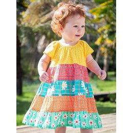 frugi Kleid in Bunt - 58% | Gr&ouml;&szlig;e 122/128 | Kinderkleider
