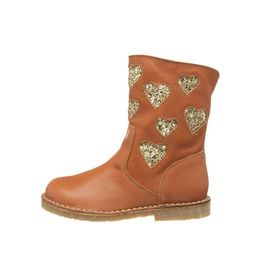 kmins Leder-Stiefel in Hellbraun - 63% | Gr&ouml;&szlig;e 35 | Kinderstiefel
