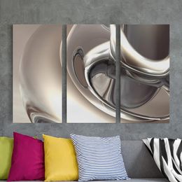 Bilderwelten 3-teiliges Leinwandbild - Querformat Glossy