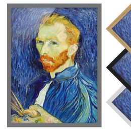 Bild mit Rahmen Van Gogh - Selbstbildnis