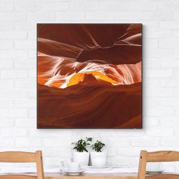 Wechselbild Blick in den Antelope Canyon