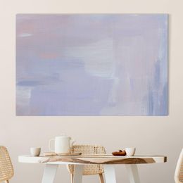 Bilderwelten Akustikbild Farbstrukturen in Pastell