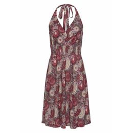 Lascana Neckholderkleid in lila-bedruckt | Gr.: 38