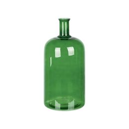 Beliani Blumenvase KORMA in Grün - (W) 21 x (H) 45 x (L) 21 cm | Gr.: onesize