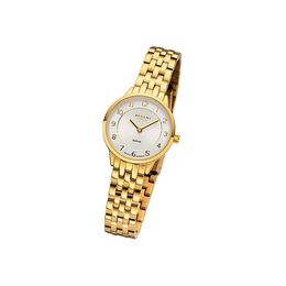 Regent Uhren Armbanduhr Regent Metallarmband gold klein (ca. 27mm) | Gr.: onesize