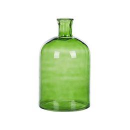 Beliani Dekovase PULAO in Grün - (W) 18 x (H) 31 x (L) 18 cm | Gr.: onesize