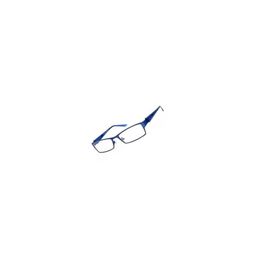 Fossil Brillengestell aus Metall in Blau | Gr.: onesize