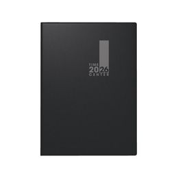 Brunnen Taschenkalender 10x14cm 1 Woche/2 Seiten Kunststoff-Einband schwarz ... | Gr.: onesize