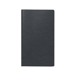 Brunnen Taschenkalender 753 8,7x15,3cm 1 Monat/2 Seiten Leder schwarz 2026 | Gr.: onesize