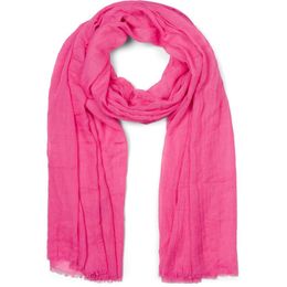 styleBREAKER Schal mit Fransen in Magenta | Gr.: onesize