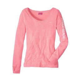 Venice Beach Langarmshirt in koralle-meliert | Gr.: 32/34