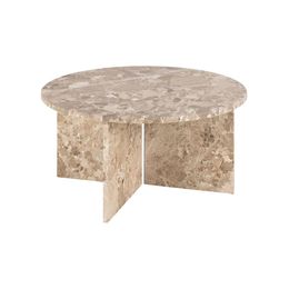 ebuy24 Couchtisch Vega Braun 90 x 90 cm | Gr.: onesize
