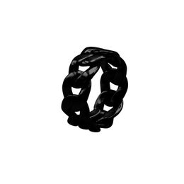 Steel_Art schlichter Ring f&uuml;r Herren Arbor schwarz farben in schwarz | Gr.: 62