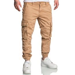 Amaci&Sons Amaci&Sons Cargo Jogger-Chino PLANO in Beige | Gr.: W29