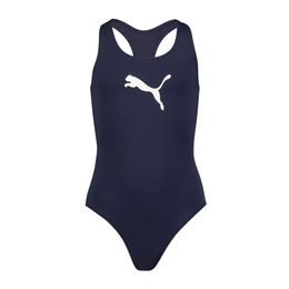 Badeanzug Puma SWIM GIRLS RACERBACK in Navy | Gr.: 116