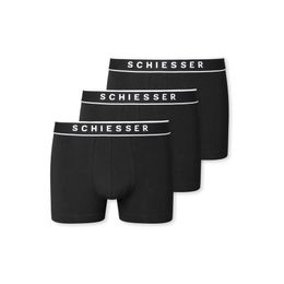 Schiesser Retroshorts 3er-Pack 95/5 in Schwarz | Gr.: 10