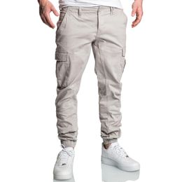 Amaci&Sons Amaci&Sons Cargo Jogger-Chino RIALTO in Hellgrau | Gr.: W34