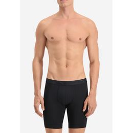 Boxershorts Puma SPORT MICROFIBER LONG BOXER 2P in Black | Gr.: XL