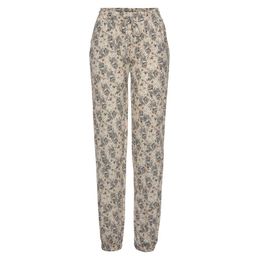 Vivance Jerseyhose in beige-bedruckt | Gr.: 36