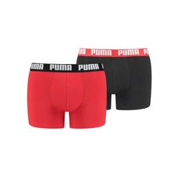 Boxershorts Puma BASIC BOXER 2P in 786 - Red / Black | Gr.: L
