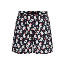King Kerosin Badeshorts Casino in schwarz | Gr.: M