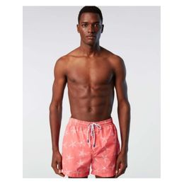 North Sails Badeshorts "Volley All Over" in Pink | Gr.: M