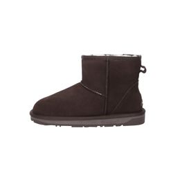 EVERAU Australia Mini Classic Stiefel Emu Nappa in Schokolade | Gr.: 36