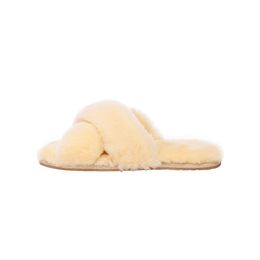 EVERAU Australia Crossover Slides Dove in Creme | Gr.: 37