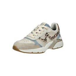 Mustang Sneaker in Beige/Blau | Gr.: 40