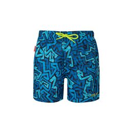 Trollkids Badeshorts "Haukland" in Blau | Gr.: 128
