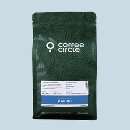Coffee Circle Kaffee Karibu, 250g gemahlen, Arabica Blend aus Brasilien, Kenia, Äthiopien, Aromen von Zimt & Schokolade