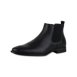 VAN HILL Chelsea Boots Zane in Schwarz | Gr.: 40
