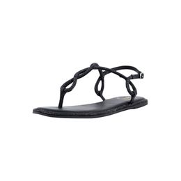 La Strada Zehenstegsandalen in Schwarz | Gr.: 39