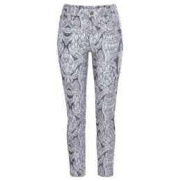 Lascana 7/8-Jeggings in offwhite-anthrazit bedruckt | Gr.: 38