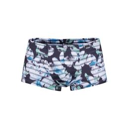 Olaf Benz Retro Pants RED2459 Minipants in blue flower | Gr.: XXL