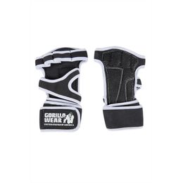 Gorilla Wear Trainingshandschuhe zum Gewichtheben - Yuma - Schwarz/Weiß | Gr.: L