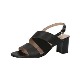 Caprice Sandalette in BLACK COMB | Gr.: 37,5