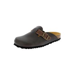 Lico Pantolette "Bioline Clog" in Braun | Gr.: 43