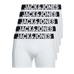 Jack & Jones Jack & Jones 5er-Set Unterhosen Panties in White | Gr.: XL