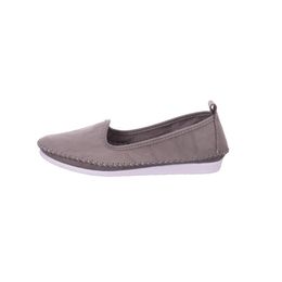 Esgano Damenslipper sportlicher Boden Da.-Slipper in Grau | Gr.: 42