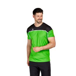 Herren Change By Erima T-Shirt in green/schwarz/weiss | Gr.: L