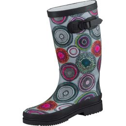 Bockstiegel Regenstiefel Anja in schwarz/multi | Gr.: 41