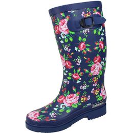 Bockstiegel Regenstiefel Julia in dunkelblau/multi | Gr.: 40