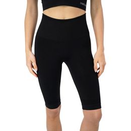 Stark Soul® Stark Soul High Waist Radler-Shorts in Schwarz | Gr.: 44-46