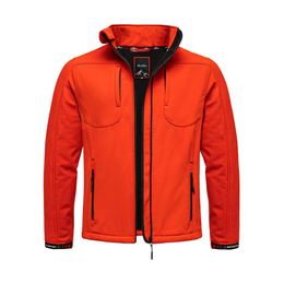 Amaci&Sons Amaci&Sons Softshelljacke VISALIA in Rot | Gr.: XL